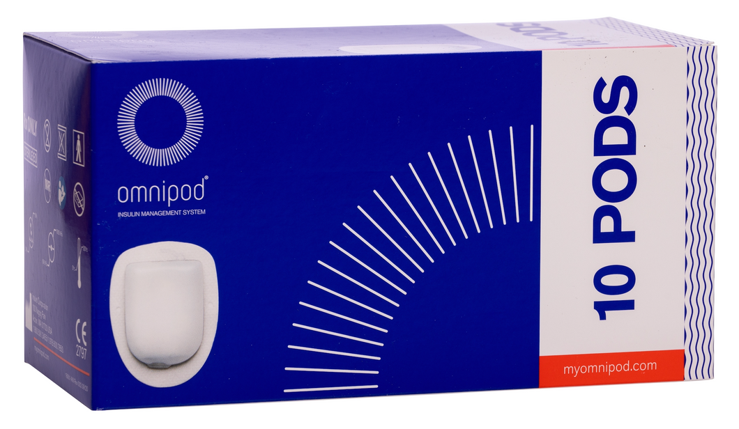 Omnipod Pods For The Omnipod System 10 Pack 3741